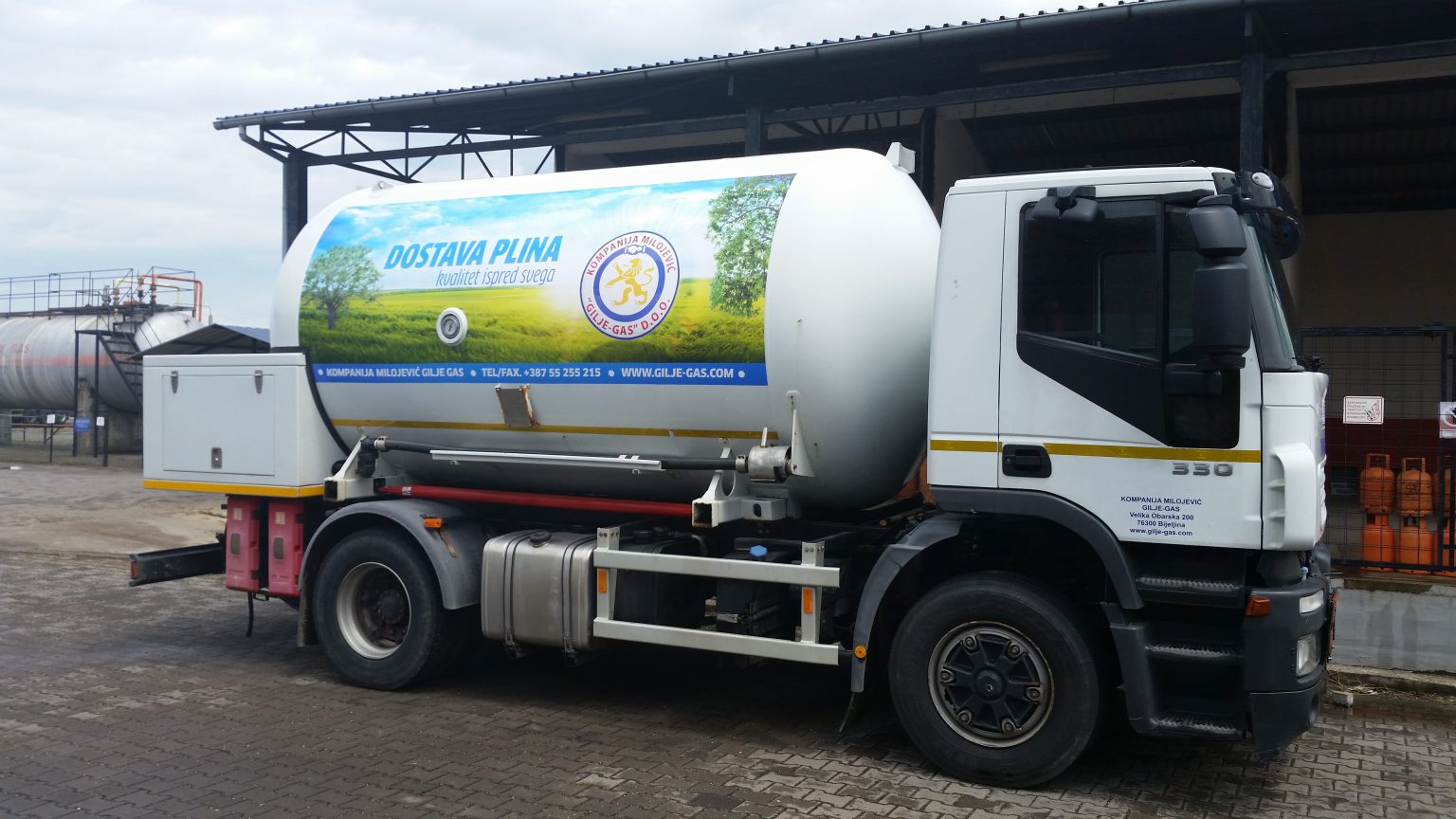 Transport TNG-a – Kompanija MILOJEVIĆ – Gilje Gas